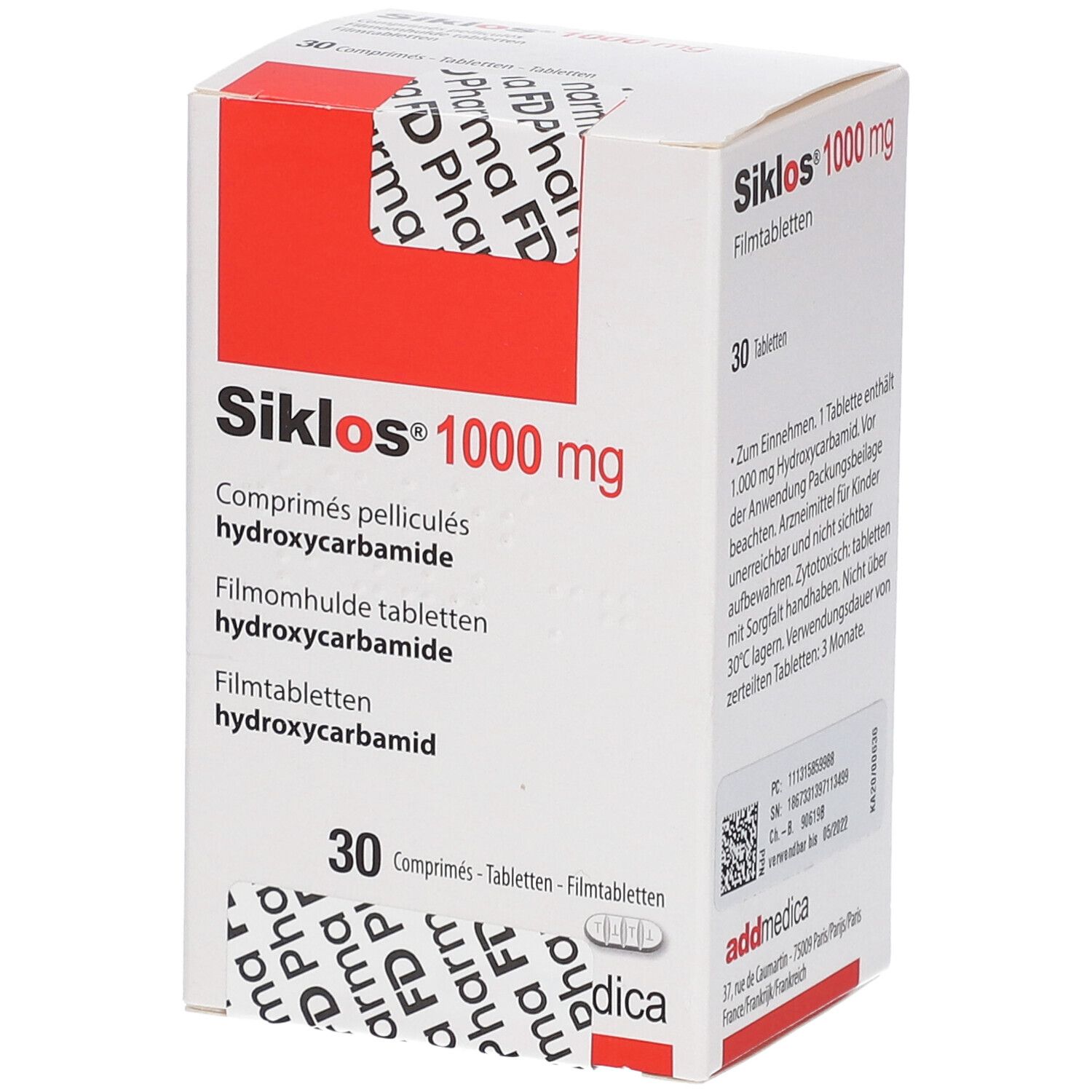 Siklos® 1000 mg 30 St mit dem E-Rezept kaufen - Shop Apotheke