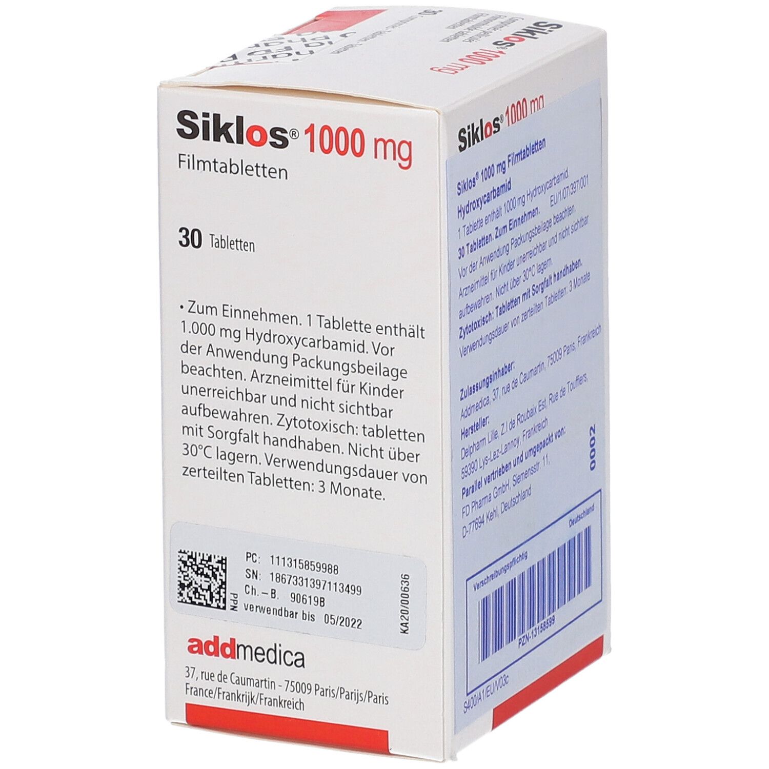 Siklos® 1000 mg 30 St mit dem E-Rezept kaufen - Shop Apotheke