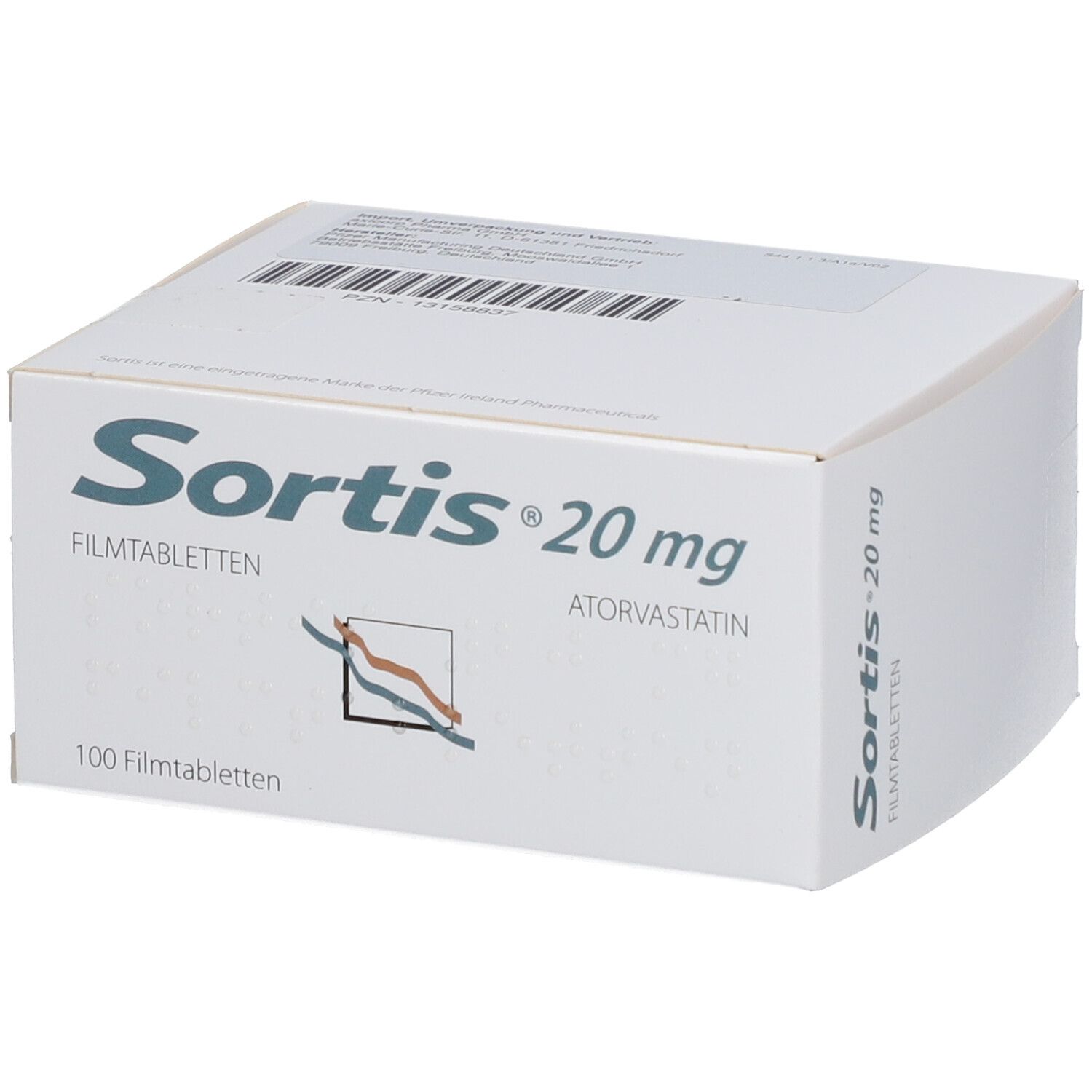 Sortis 20 mg 100 St mit dem E-Rezept kaufen - Shop Apotheke