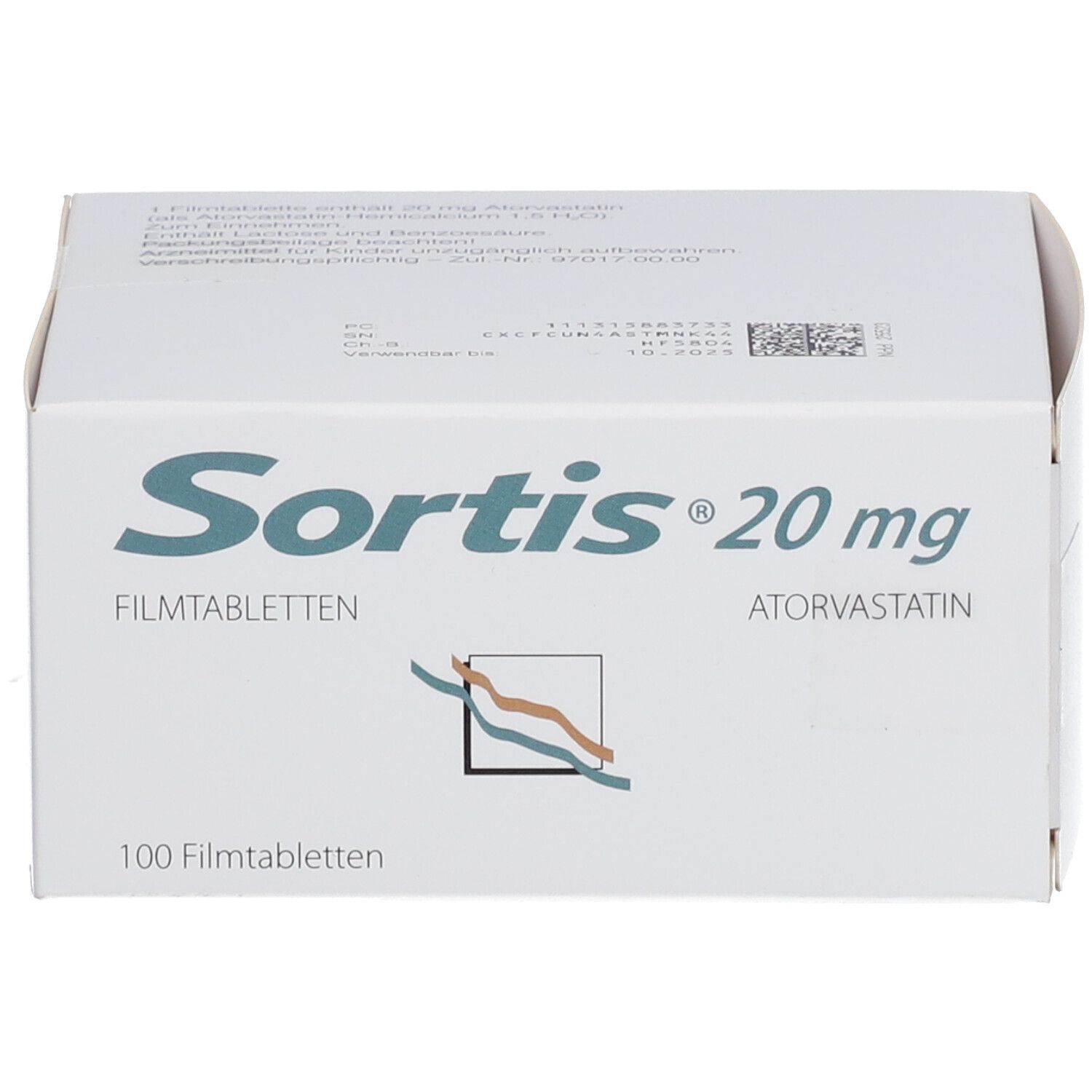 Sortis 20 mg 100 St mit dem E-Rezept kaufen - Shop Apotheke