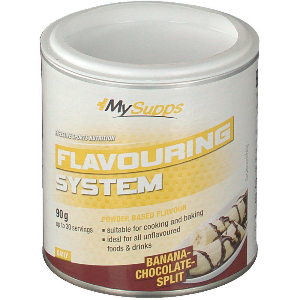 MySupps Flavouring System Banana-Chocolate-Split 90 g - Shop Apotheke