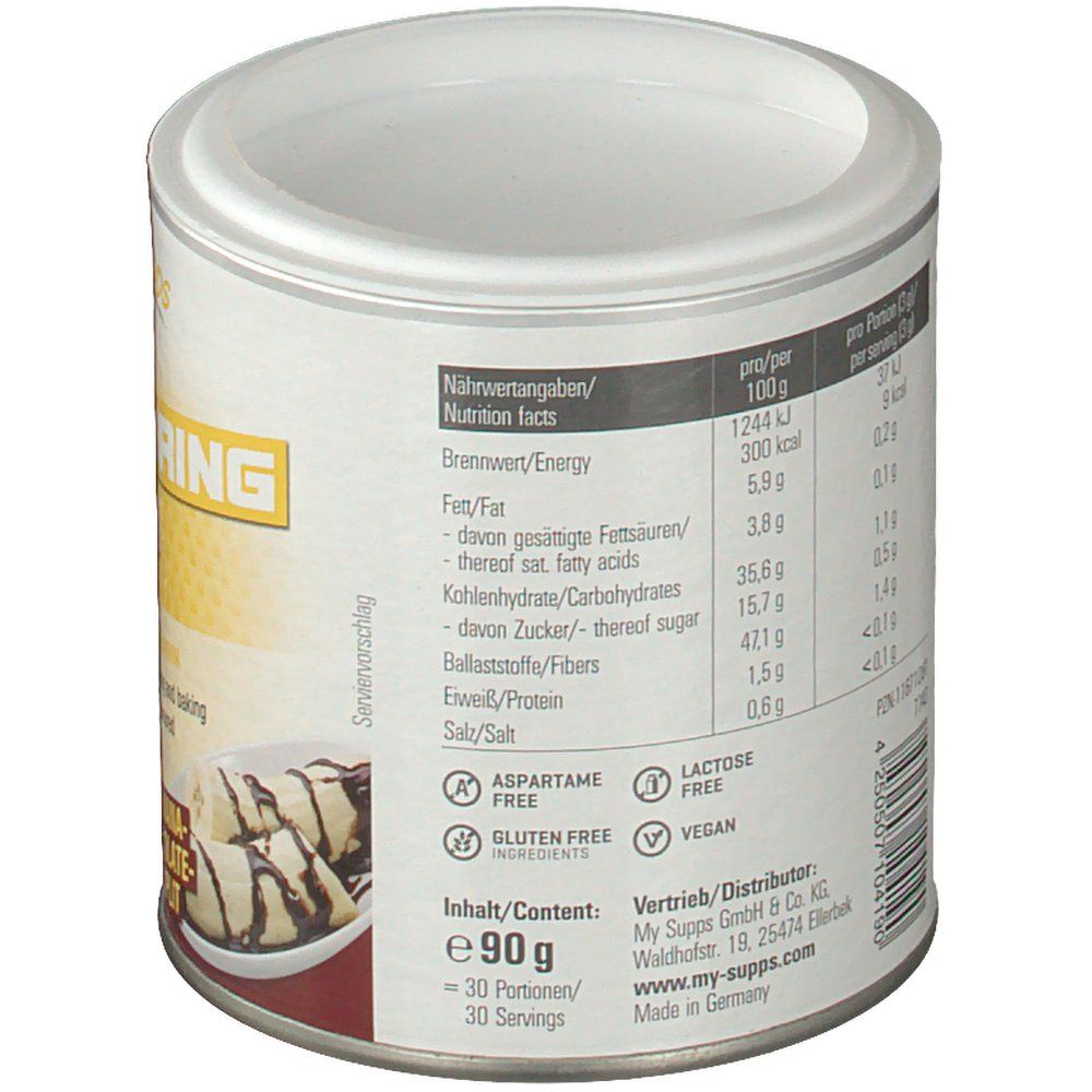MySupps Flavouring System Banana-Chocolate-Split 90 g - Shop Apotheke