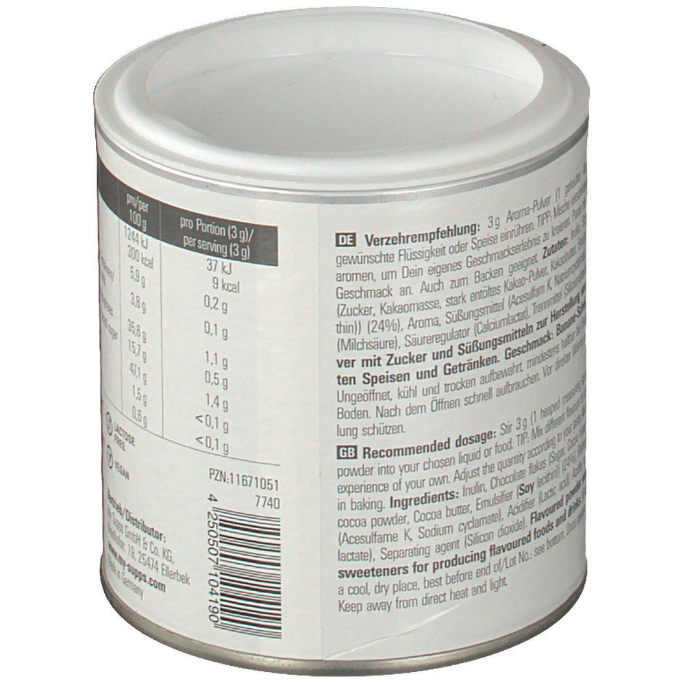 MySupps Flavouring System Banana-Chocolate-Split 90 g - Shop Apotheke