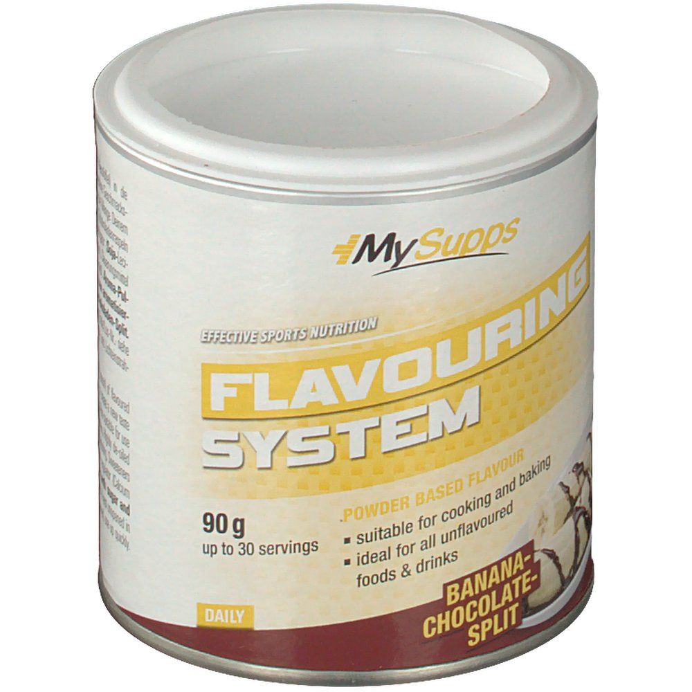 MySupps Flavouring System Banana-Chocolate-Split 90 g - Shop Apotheke