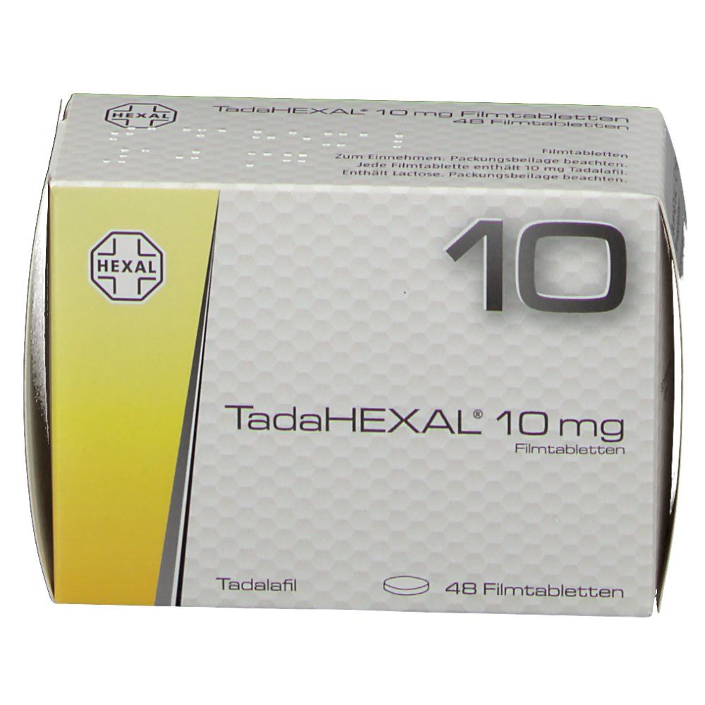 TadaHEXAL® 10 mg 48 St mit dem E-Rezept kaufen - Shop Apotheke