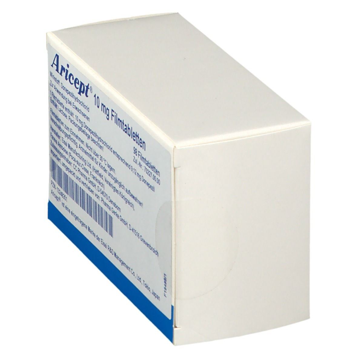 ARICEPT 10 mg Filmtabletten 98 St mit dem E-Rezept kaufen - Shop Apotheke