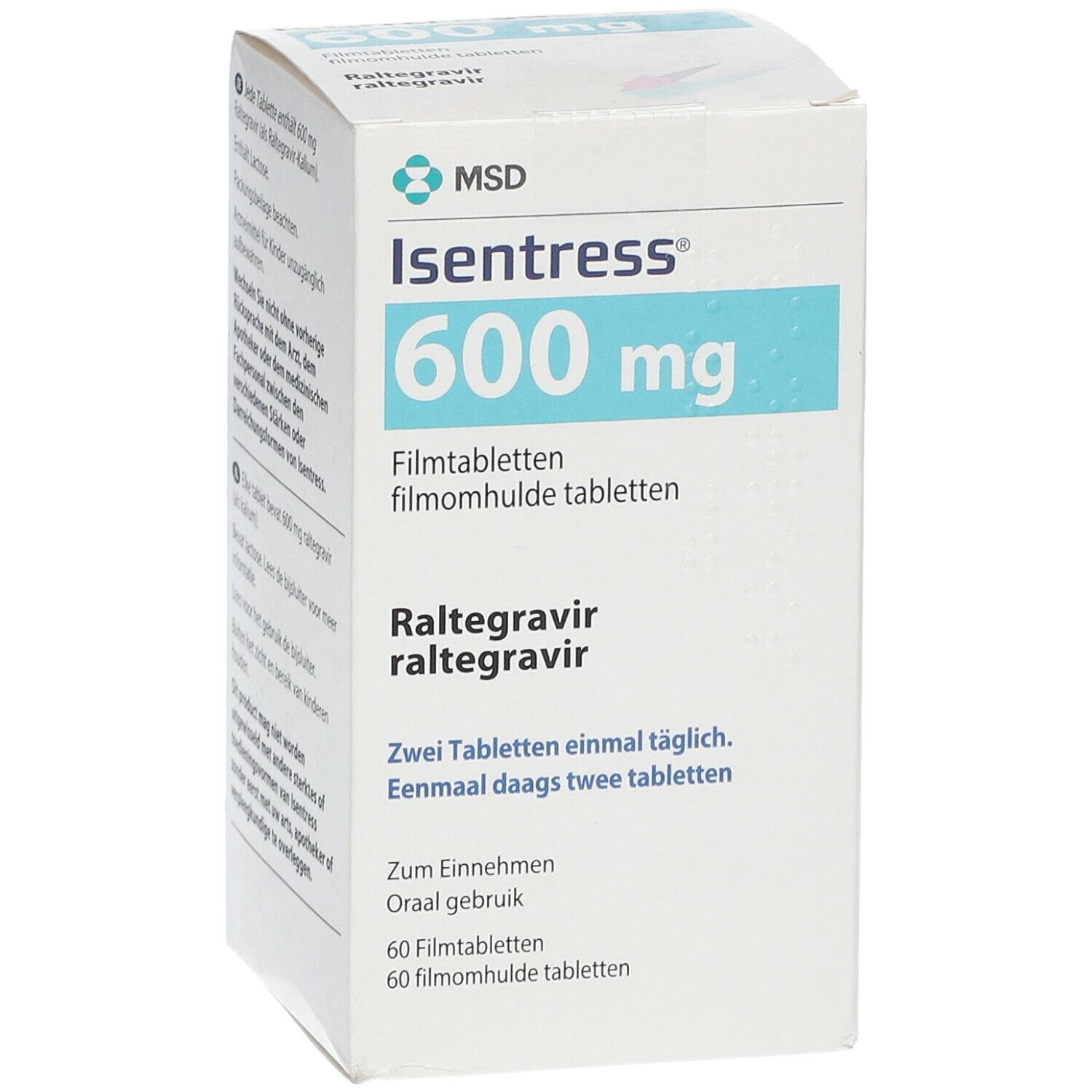 ISENTRESS® 600 mg 60 St mit dem E-Rezept kaufen - Shop Apotheke