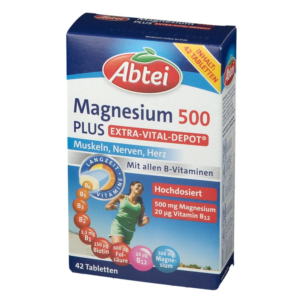 Abtei Magnesium 500 Plus Extra-Vital-Depot® 42 St - shop-apotheke.com