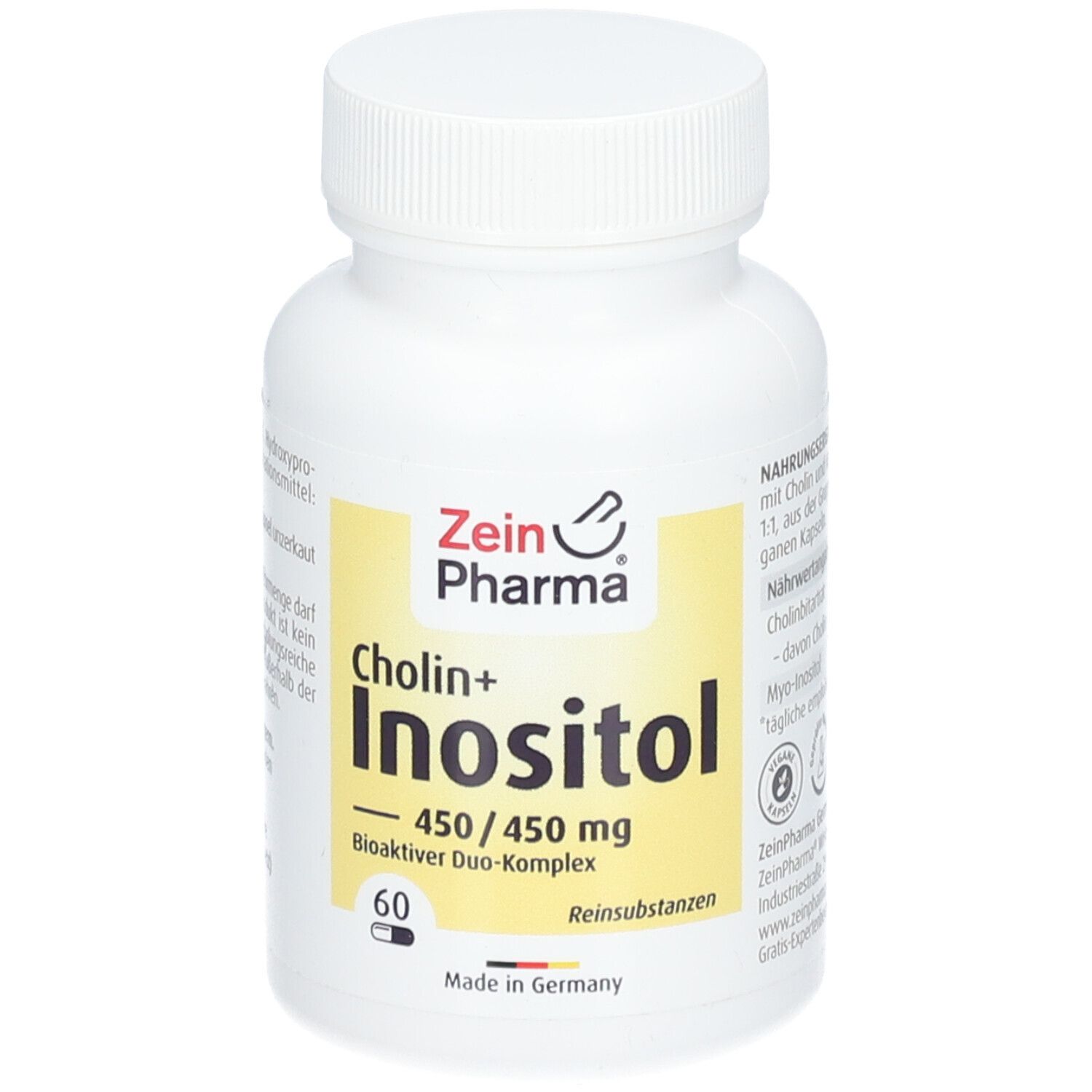 ZeinPharma® Cholin Inositol Kapseln 450/450 mg 60 St - shop-apotheke.at