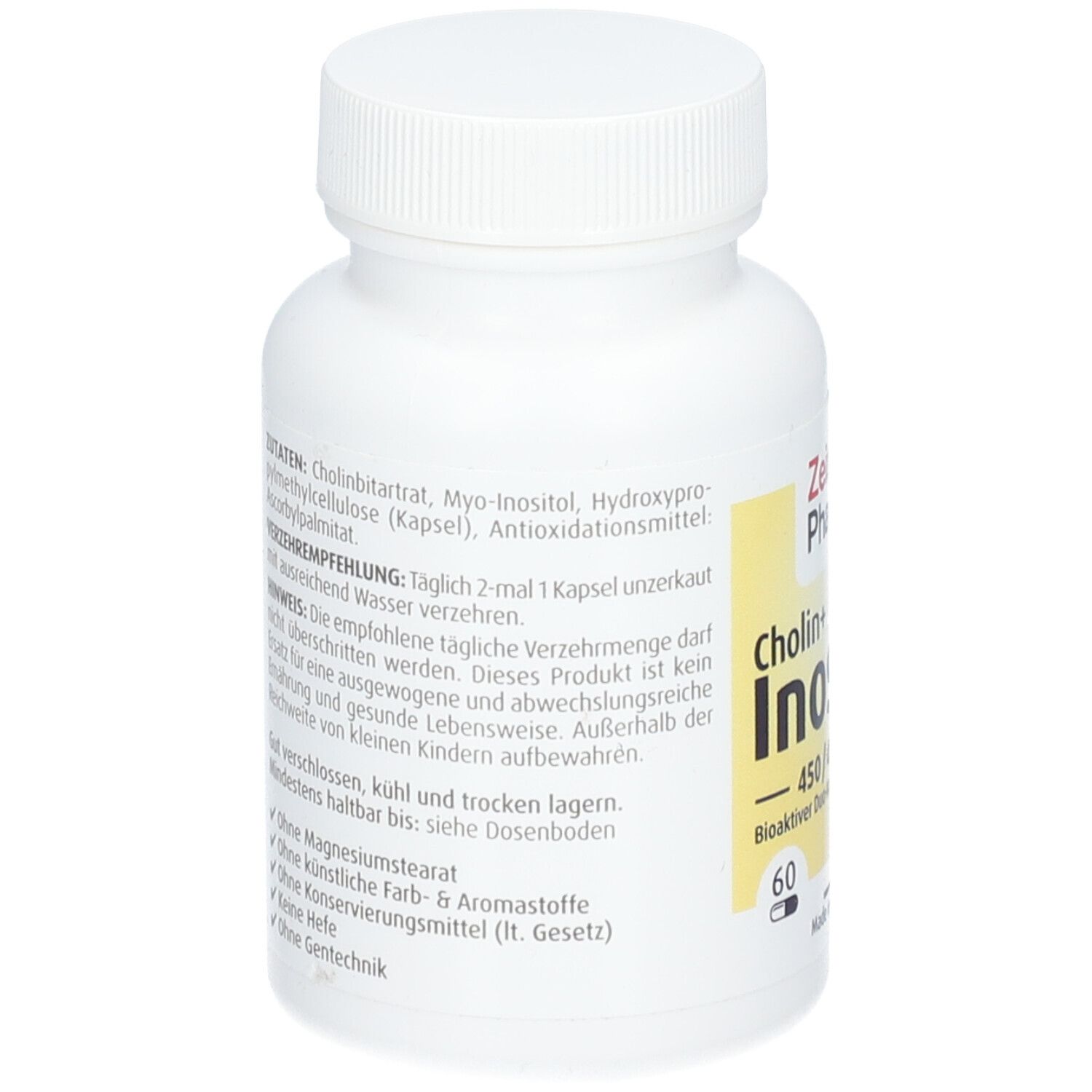 ZeinPharma® Cholin Inositol Kapseln 450/450 mg 60 St - shop-apotheke.com