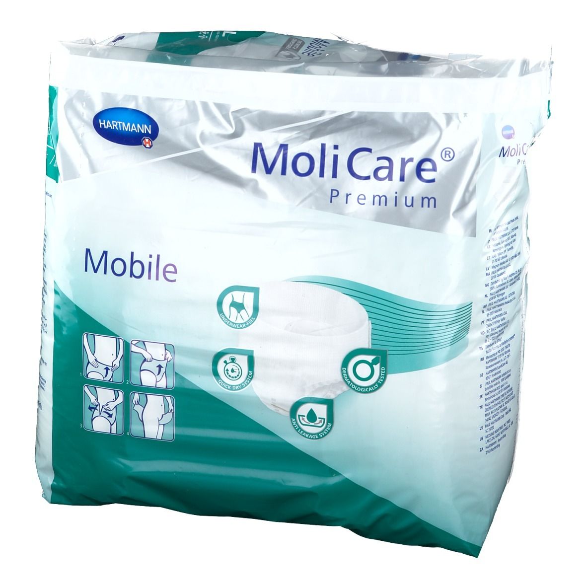 MoliCare® Premium Mobile 5 Tropfen Gr. L 14 St - Shop Apotheke