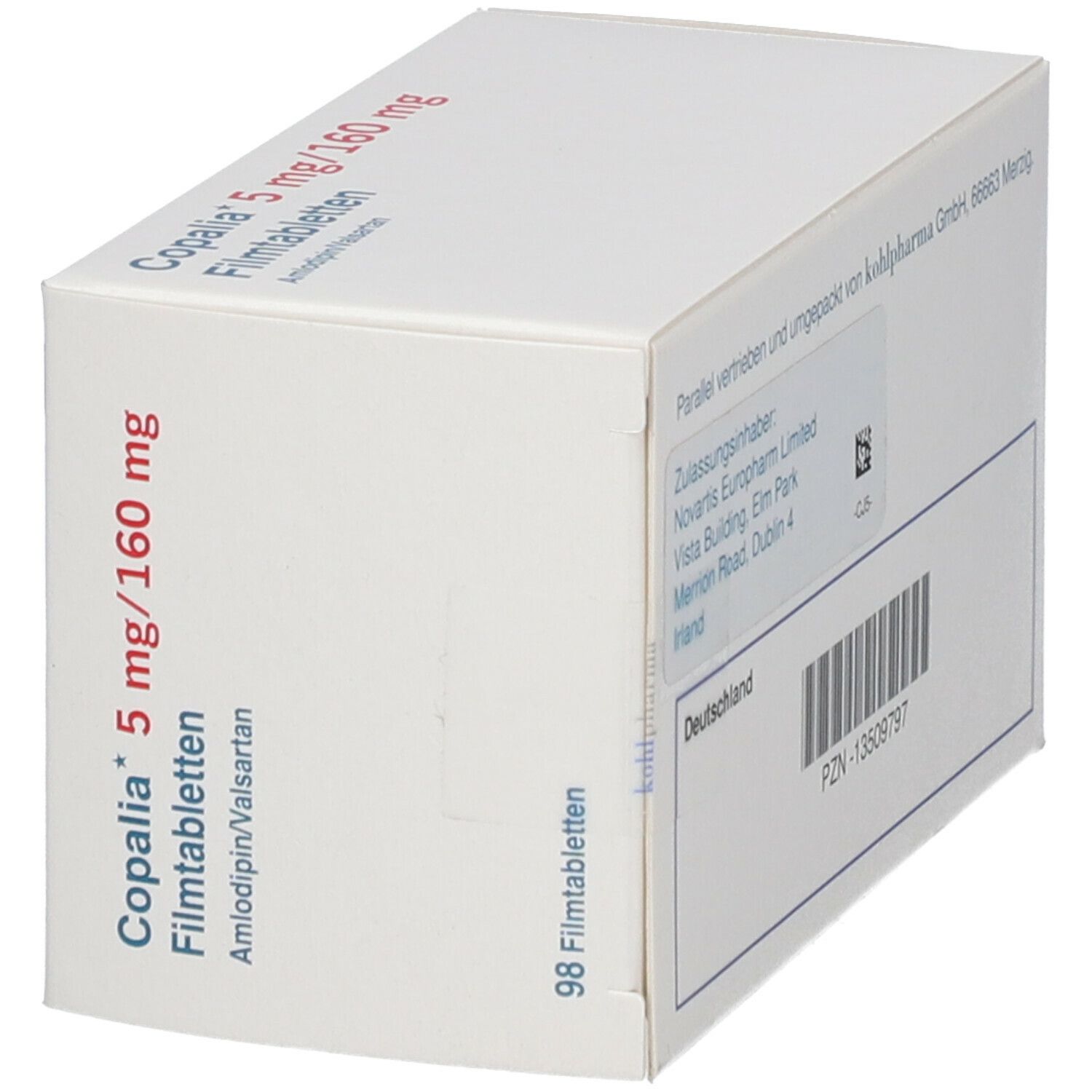 Copalia 5 mg/160 mg 98 St mit dem E-Rezept kaufen - Shop Apotheke