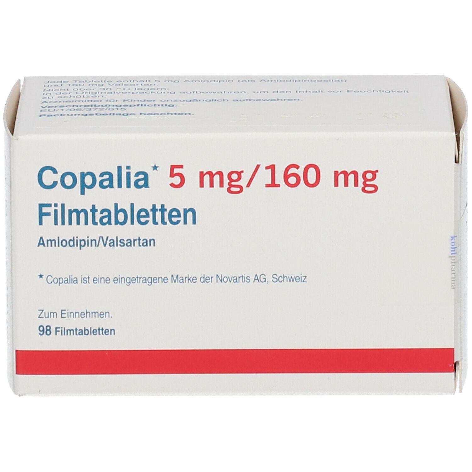 Copalia 5 mg/160 mg 98 St mit dem E-Rezept kaufen - Shop Apotheke