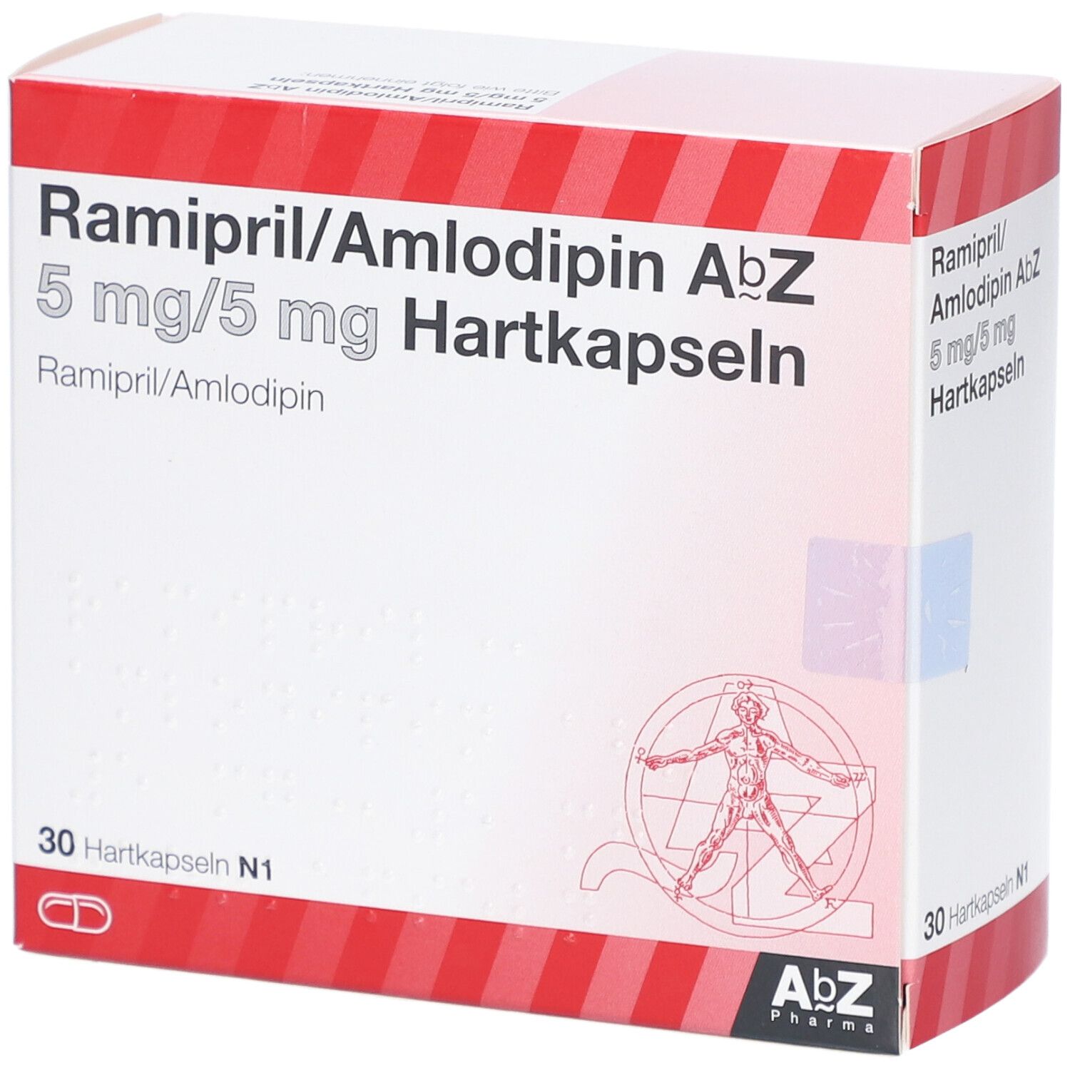 Ramipril/Amlodipin AbZ 5 mg/5 mg 30 St - shop-apotheke.com