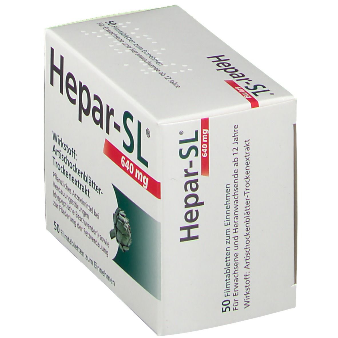 Hepar-SL® 640 mg 50 St - shop-apotheke.com