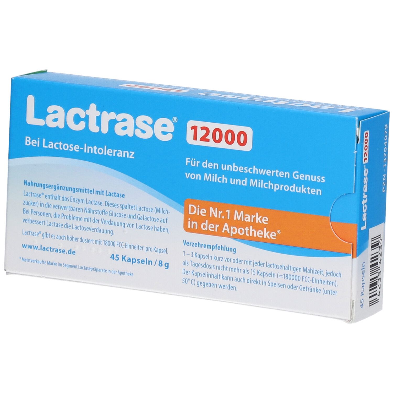 Lactrase® 12000 FCC Kapseln 45 St - shop-apotheke.at