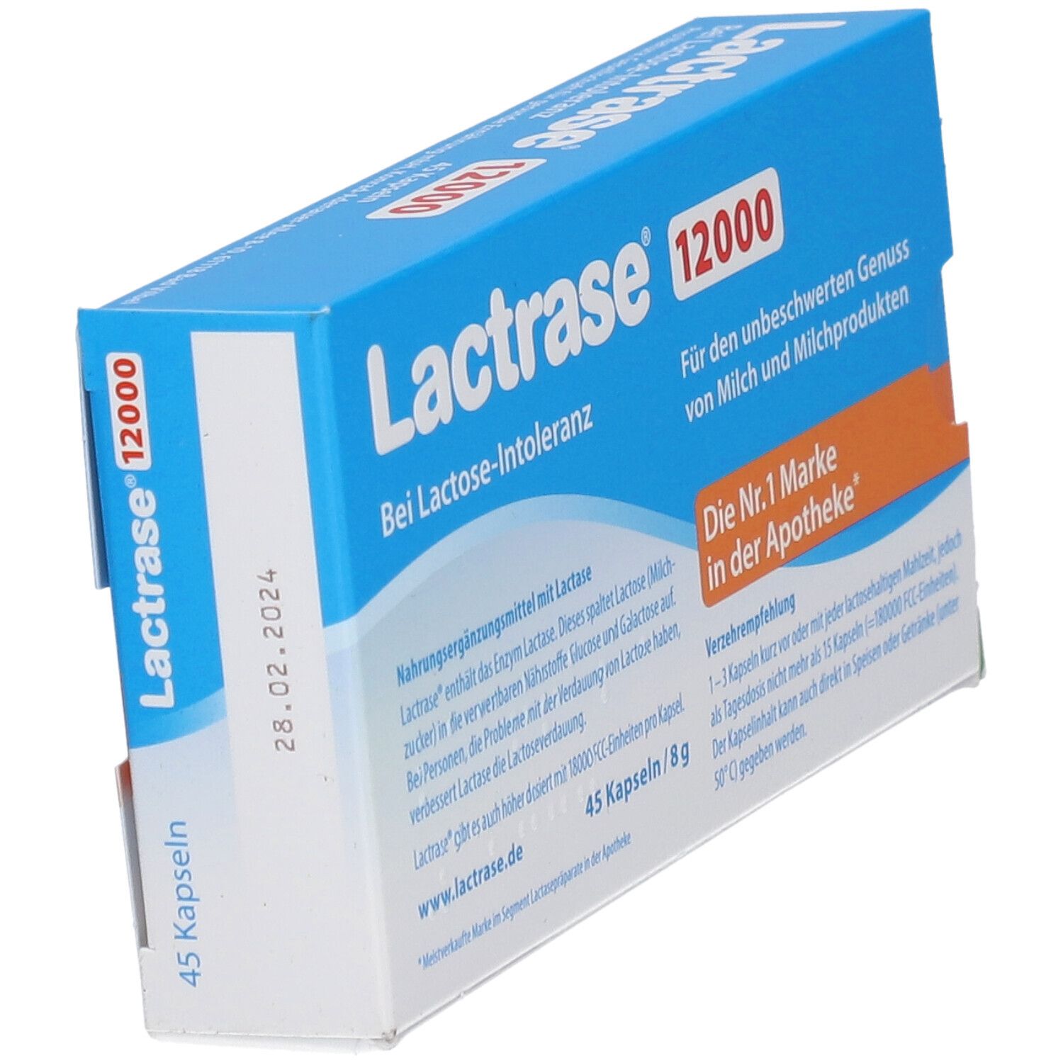 Lactrase® 12000 FCC Kapseln 45 St - shop-apotheke.com