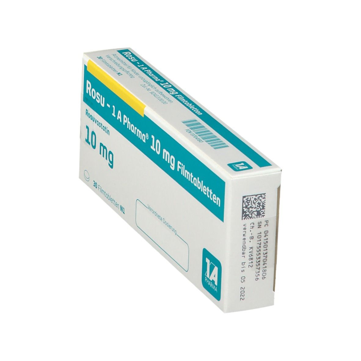 Rosu - 1 A Pharma® 10 mg 30 St mit dem E-Rezept kaufen - Shop Apotheke