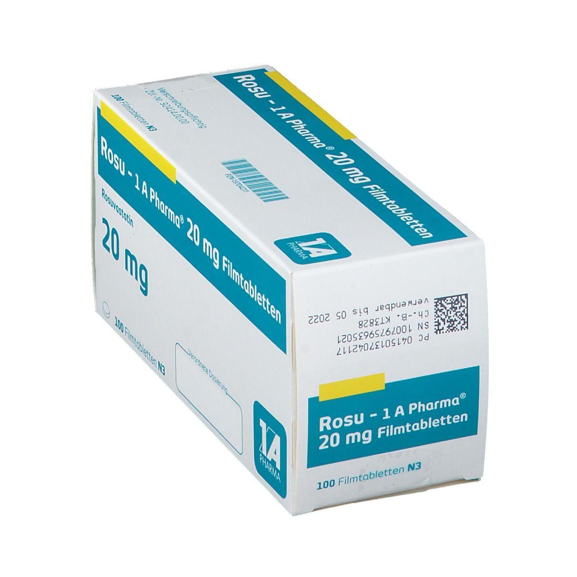 Rosu - 1 A Pharma® 20 mg 100 St mit dem E-Rezept kaufen - Shop Apotheke