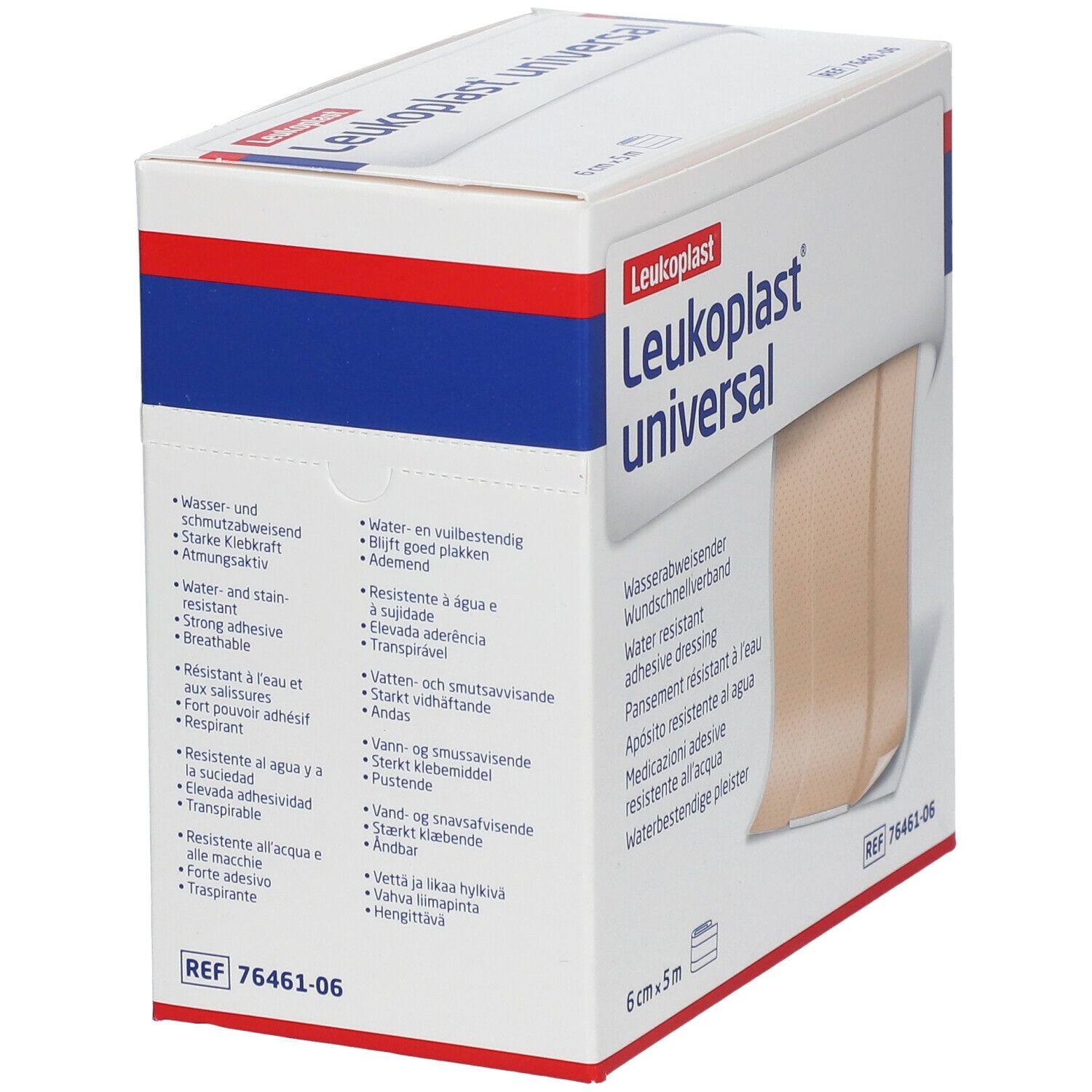 Leukoplast® Universal PFlaster wasserabweisend 6 cm x 5 m Rolle 1 St ...