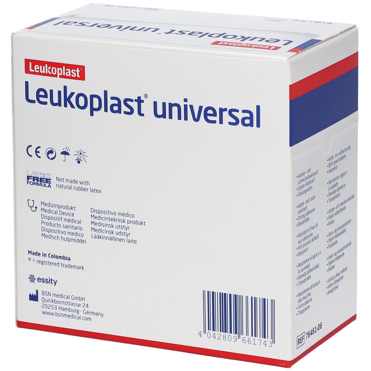Leukoplast® Universal PFlaster wasserabweisend 6 cm x 5 m Rolle 1 St ...