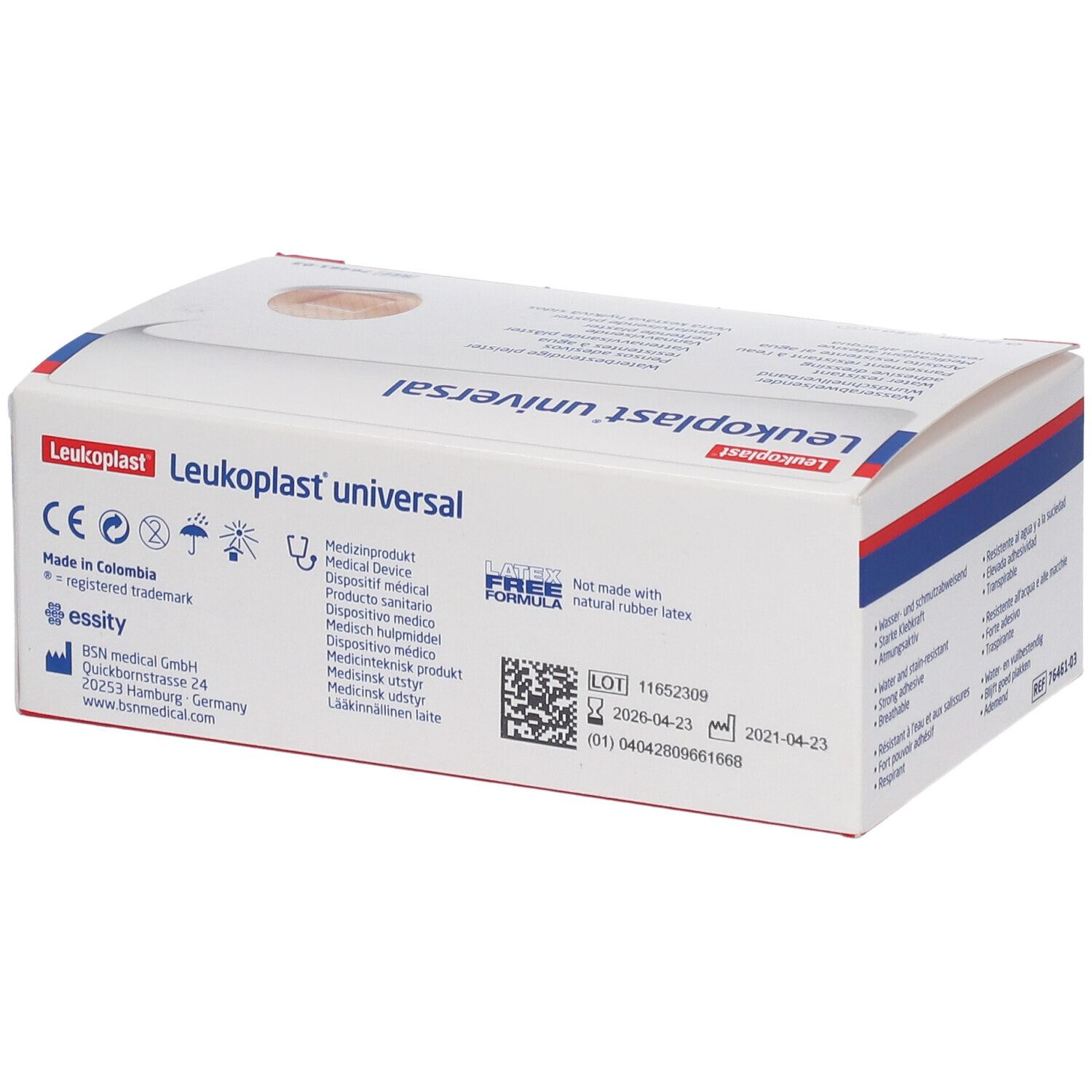 Leukoplast® Universal Strips wasserabeweisend rund 2,20 cm 250 St ...