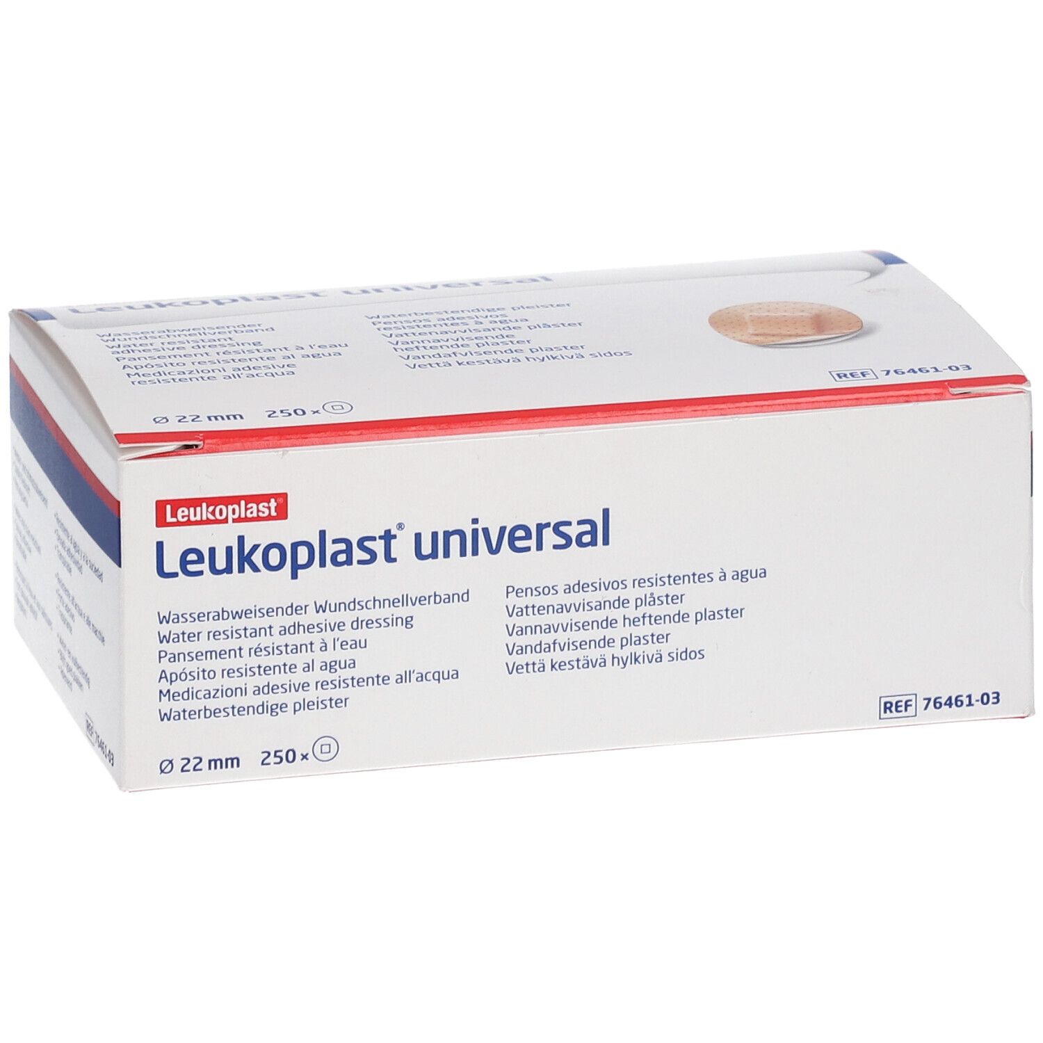 Leukoplast® Universal Strips wasserabeweisend rund 2,20 cm 250 St ...