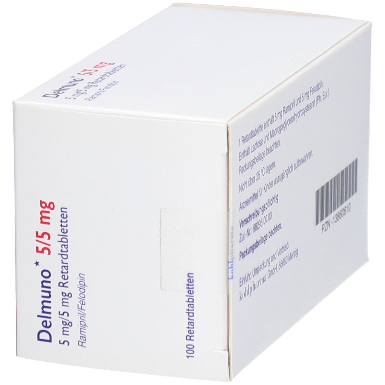 Delmuno 5/5 mg Retard 100 St mit dem E-Rezept kaufen - Shop Apotheke