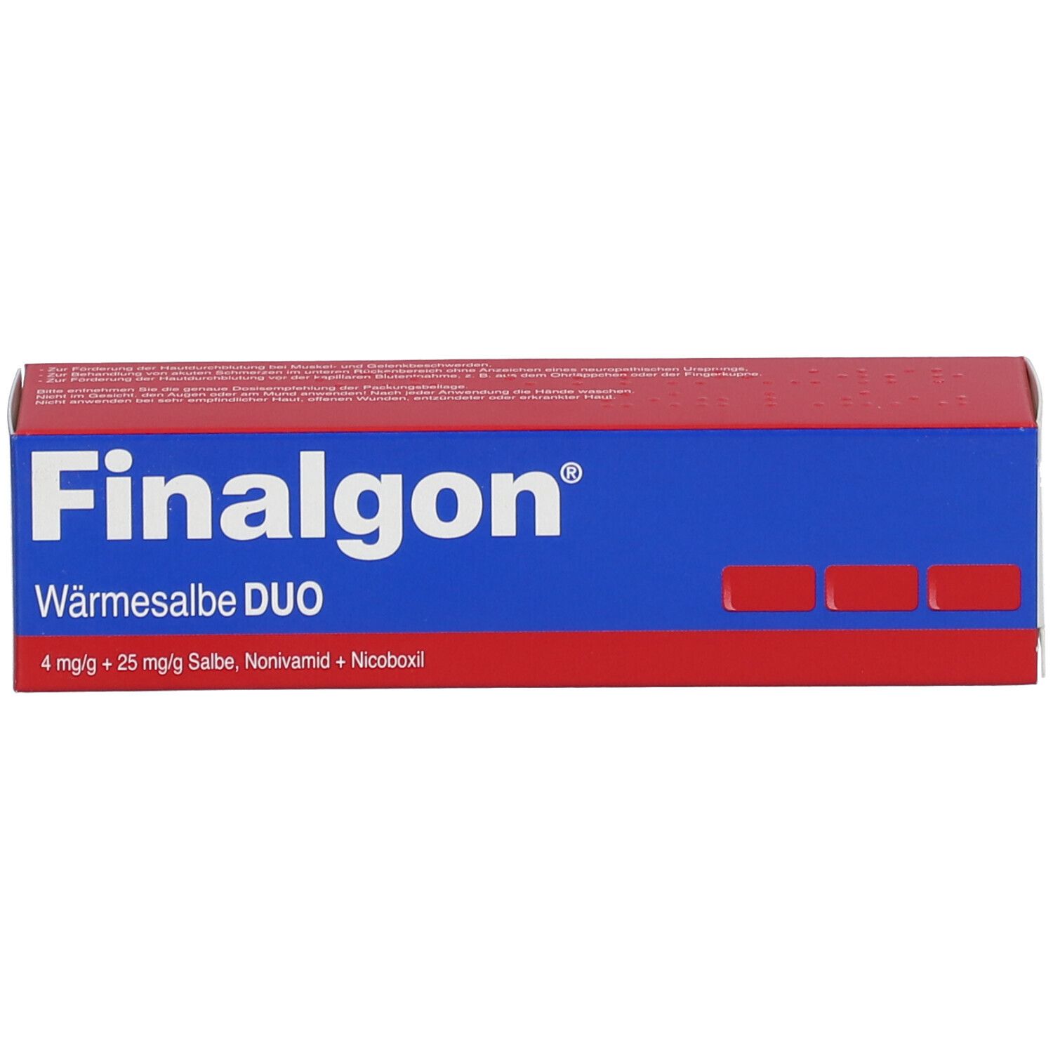 Finalgon® Wärmesalbe DUO Schmerzcreme 20 g - shop-apotheke.com