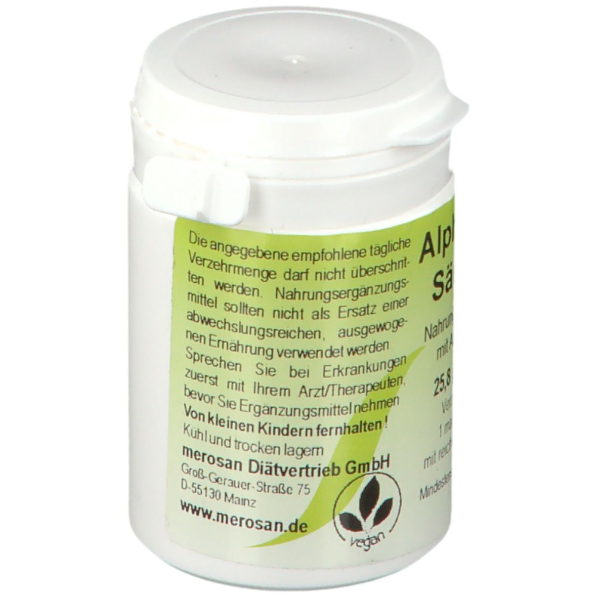 merosan Alpha-Lipon-Säure 300 60 St - Shop Apotheke