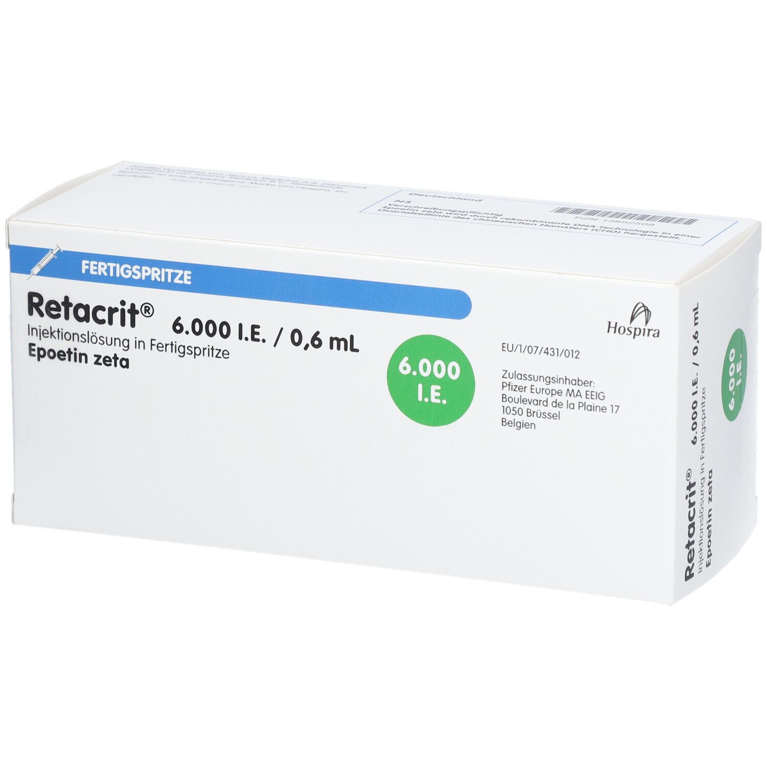 acrit® 6.000Ie/0.6Ml Ilo 6 St mit dem E-Rezept kaufen - Shop Apotheke