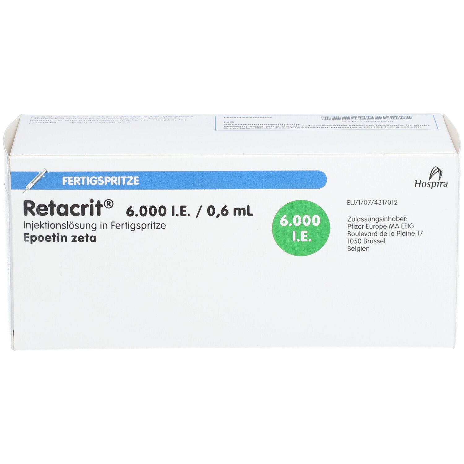 acrit® 6.000Ie/0.6Ml Ilo 6 St mit dem E-Rezept kaufen - Shop Apotheke