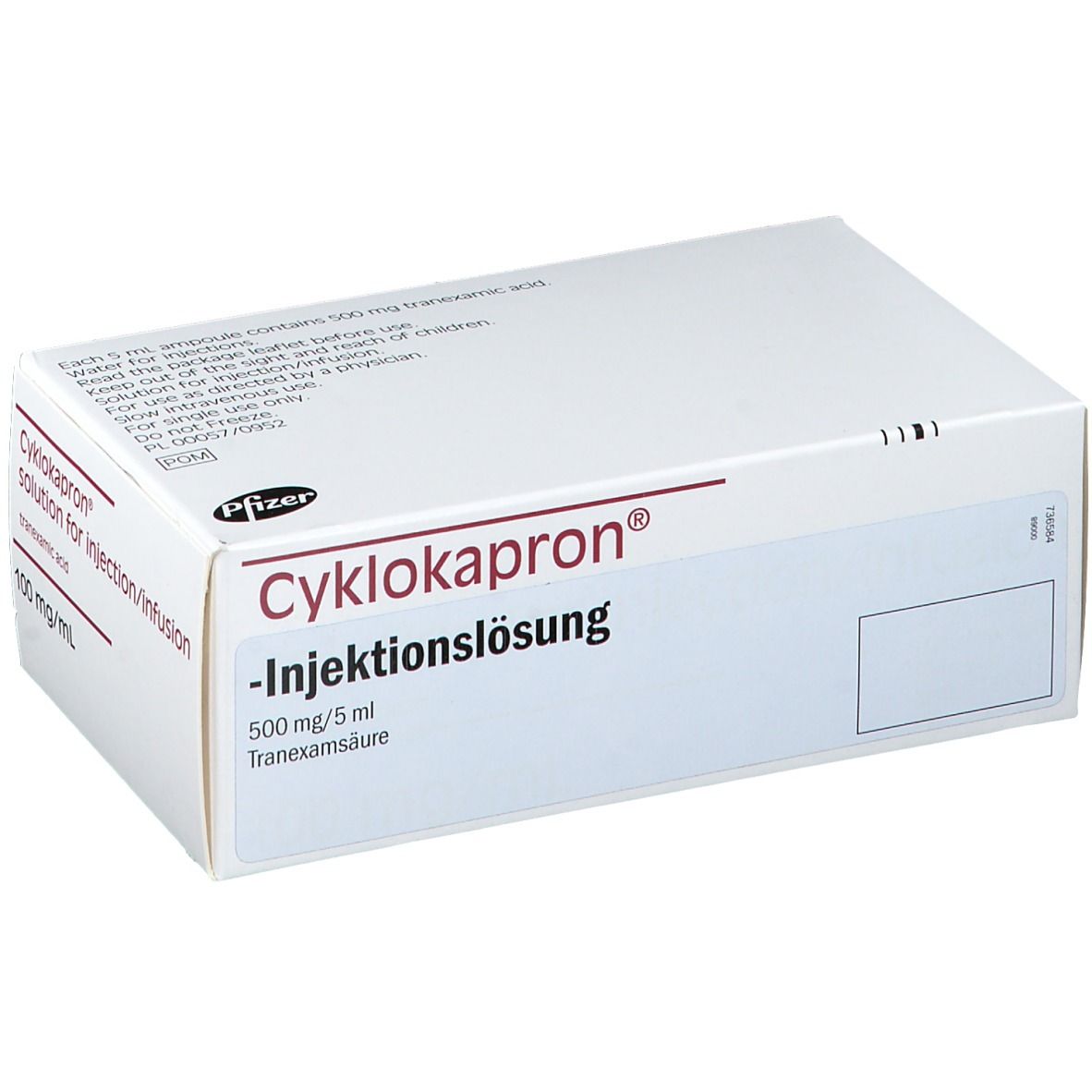 Cyklokapron 10x5 ml mit dem E-Rezept kaufen - Shop Apotheke