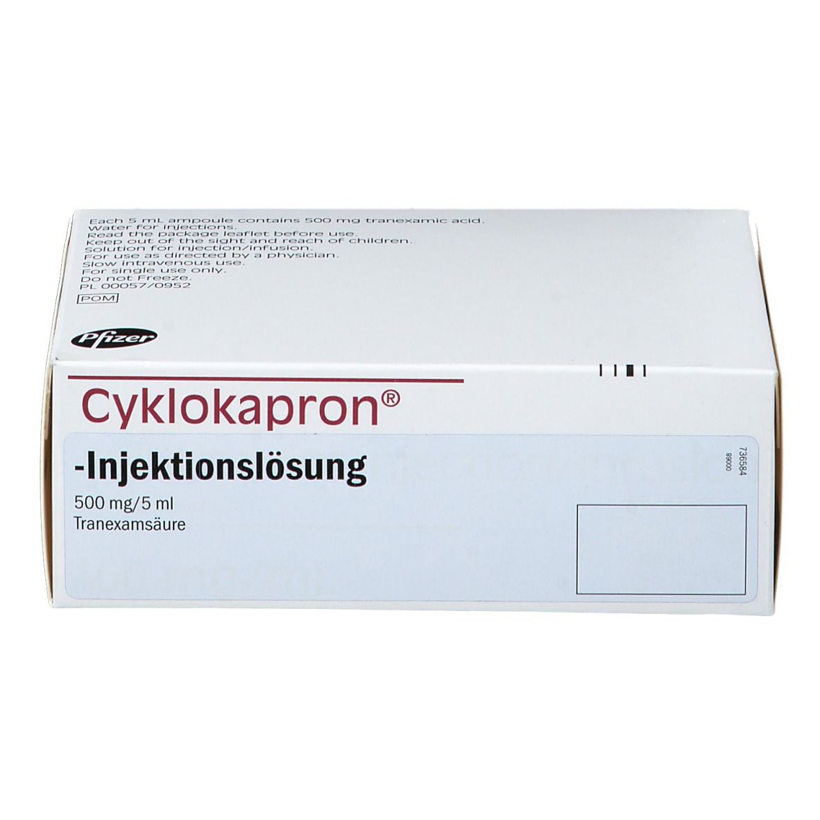 Cyklokapron 10x5 ml mit dem E-Rezept kaufen - Shop Apotheke
