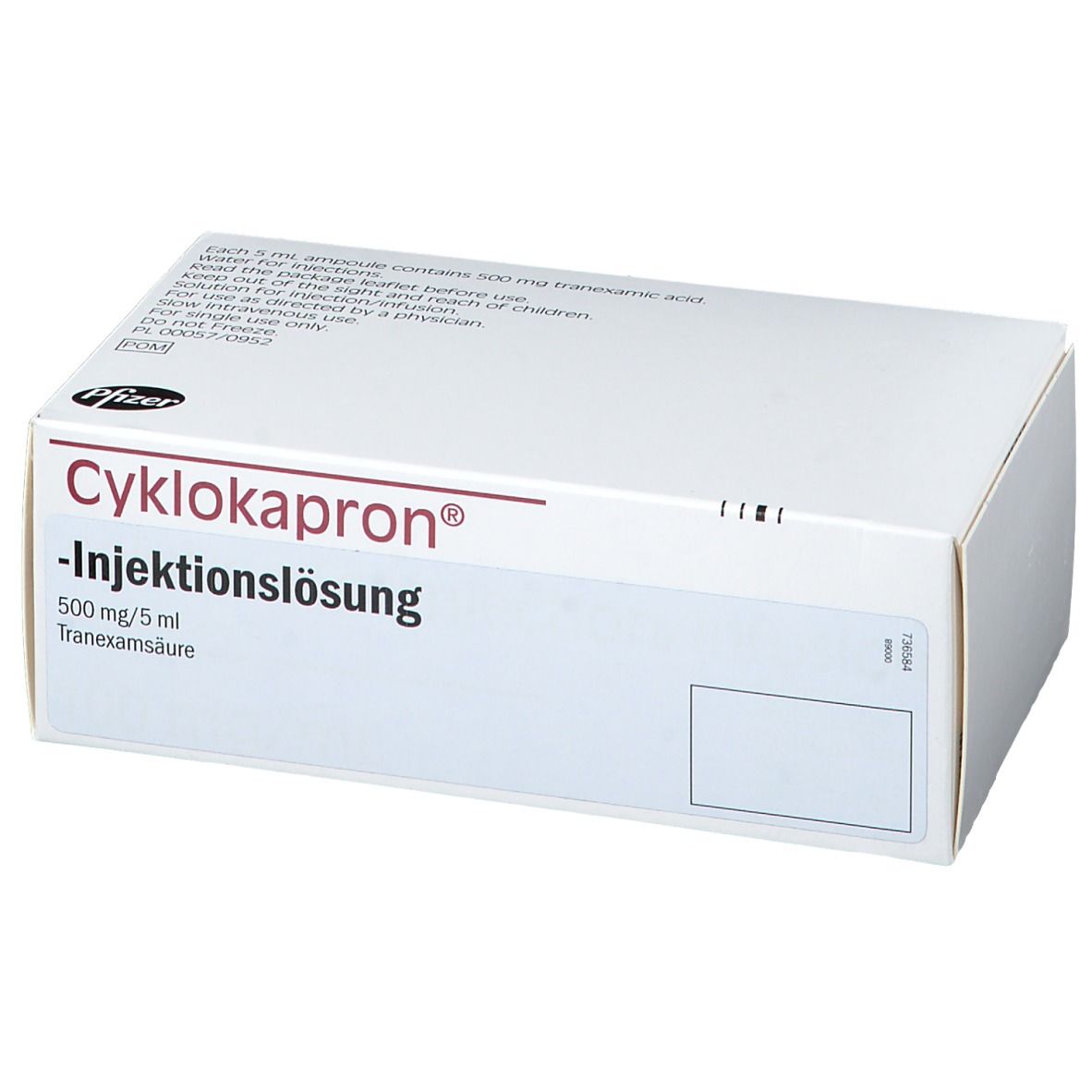 Cyklokapron 10x5 ml mit dem E-Rezept kaufen - Shop Apotheke