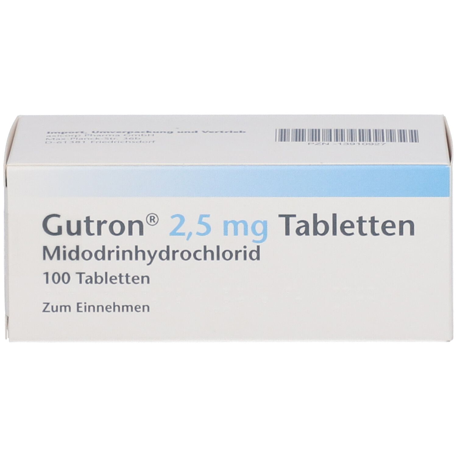Gutron 2,5 mg 100 St mit dem E-Rezept kaufen - Shop Apotheke