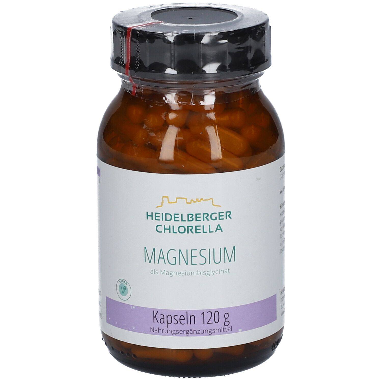 Heidelberger Chlorella Magnesium ALS Magnesiumbisglycinat Kapseln 200 ...