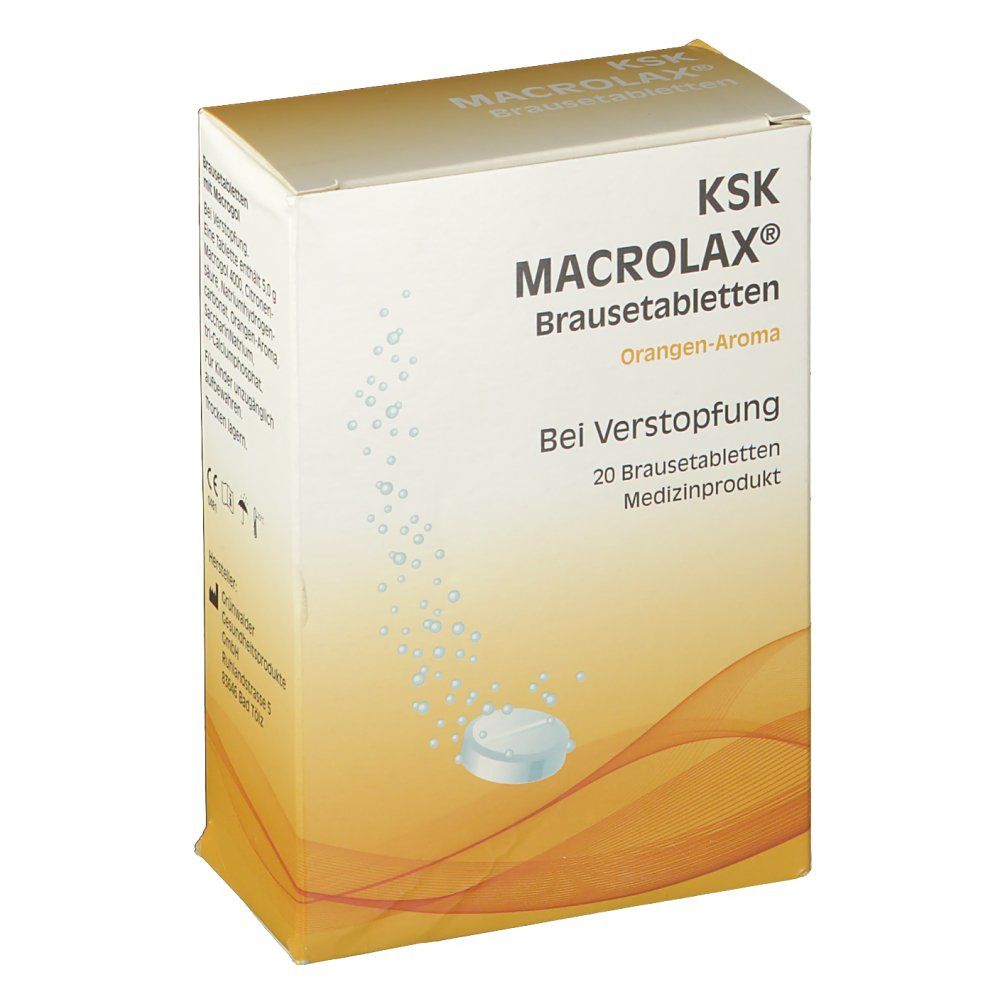 KSK Macrolax® Macrogol 5 g 20 St - shop-apotheke.at