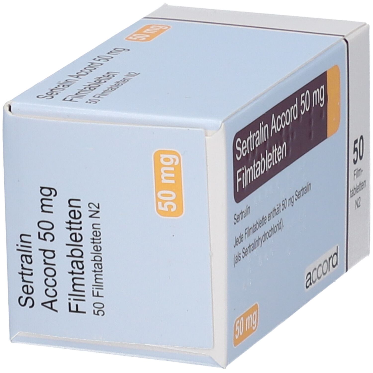Sertralin Accord 50 mg 50 St - shop-apotheke.com