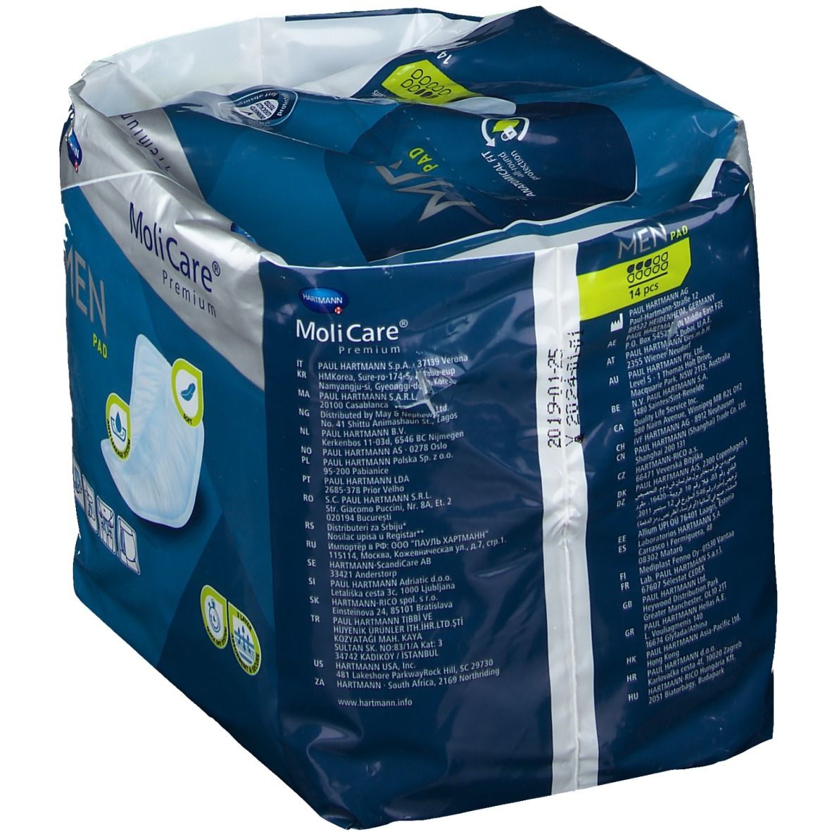 MoliCare® Premium MEN Pads 3 Tropfen 14 St - Shop Apotheke