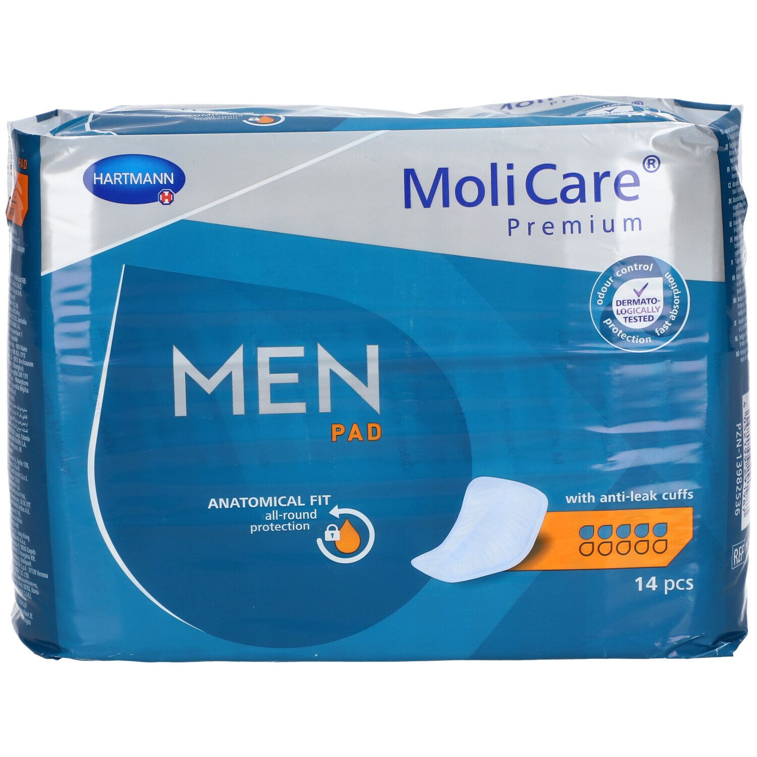MoliCare® Premium MEN Pads 5 Tropfen 14 St - Shop Apotheke