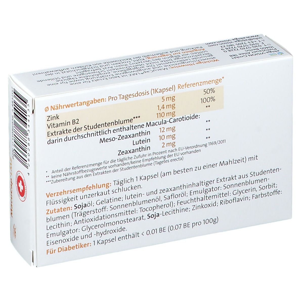 MacuCap® LMZ 30 St - Shop Apotheke