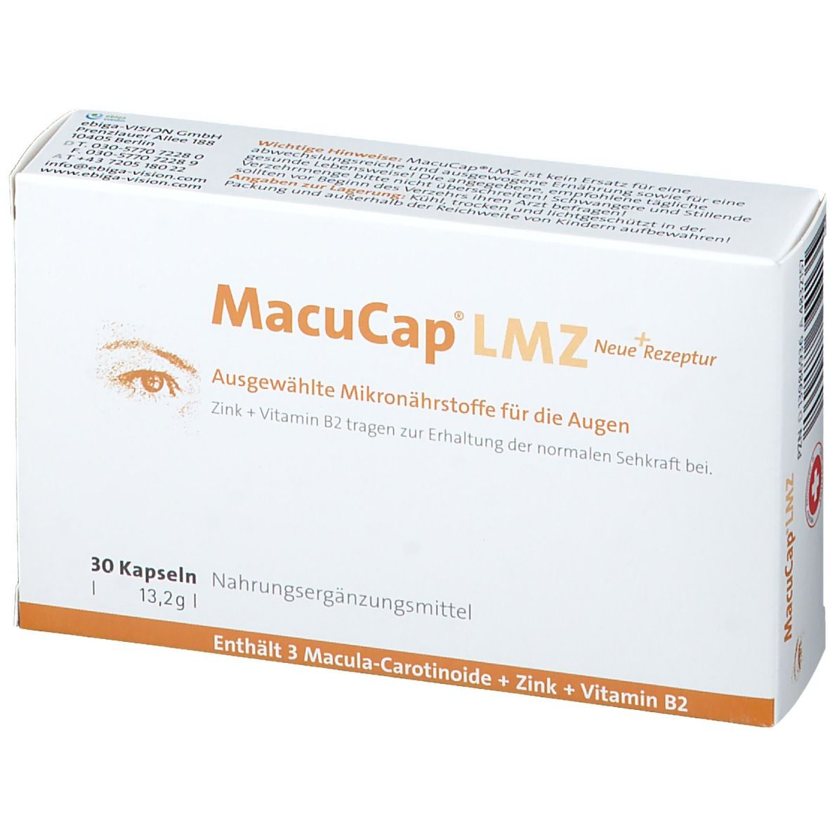 MacuCap® LMZ 30 St - Shop Apotheke