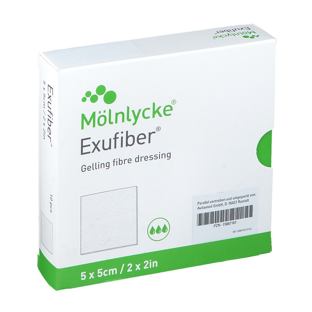 Exufiber 5 x 5 cm 10 St - shop-apotheke.at