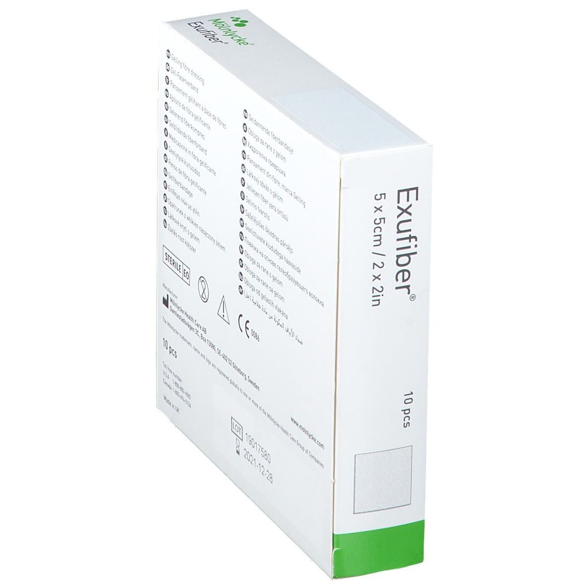 Exufiber 5 x 5 cm 10 St - Shop Apotheke