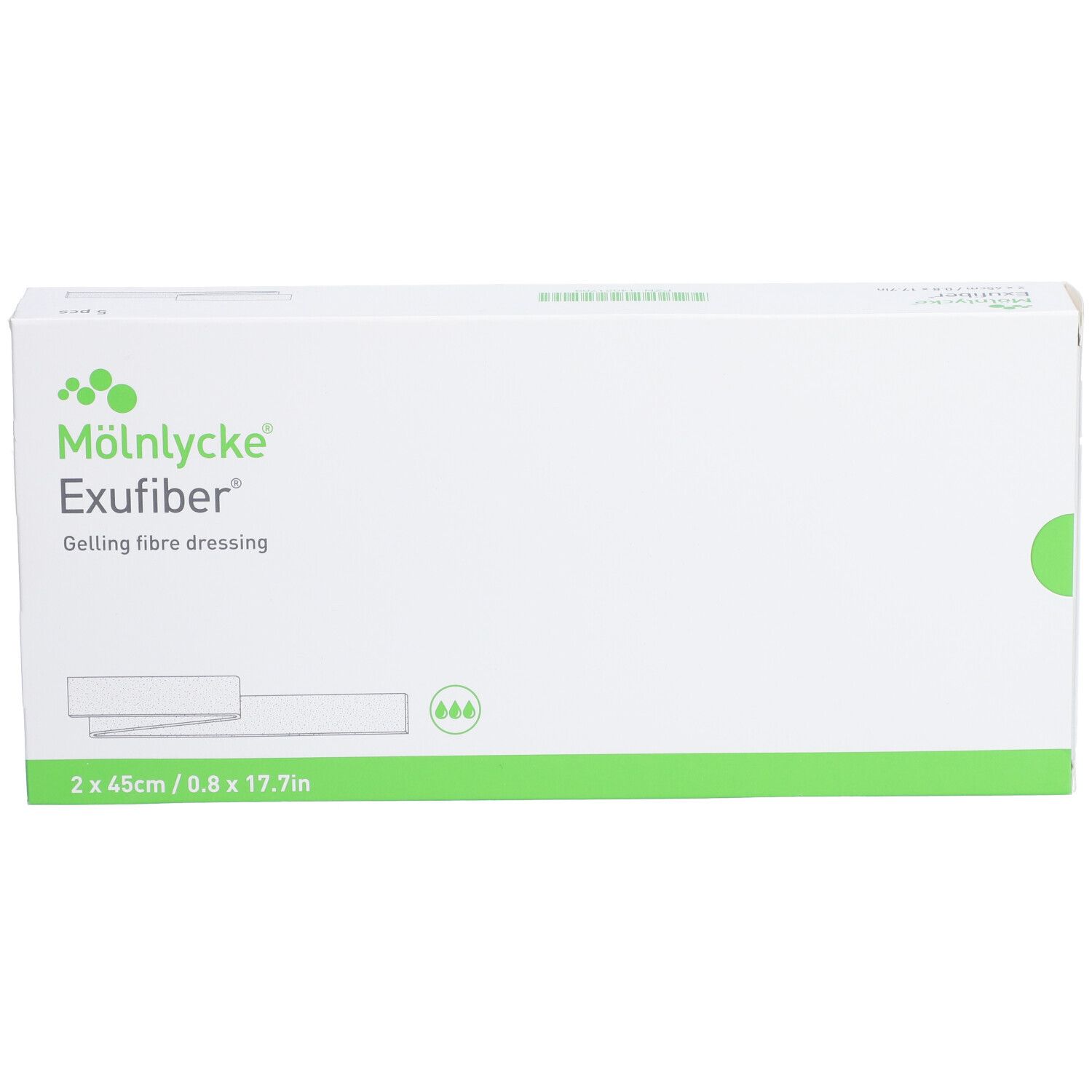 Exufiber 2 x 45 cm 5 St - shop-apotheke.at