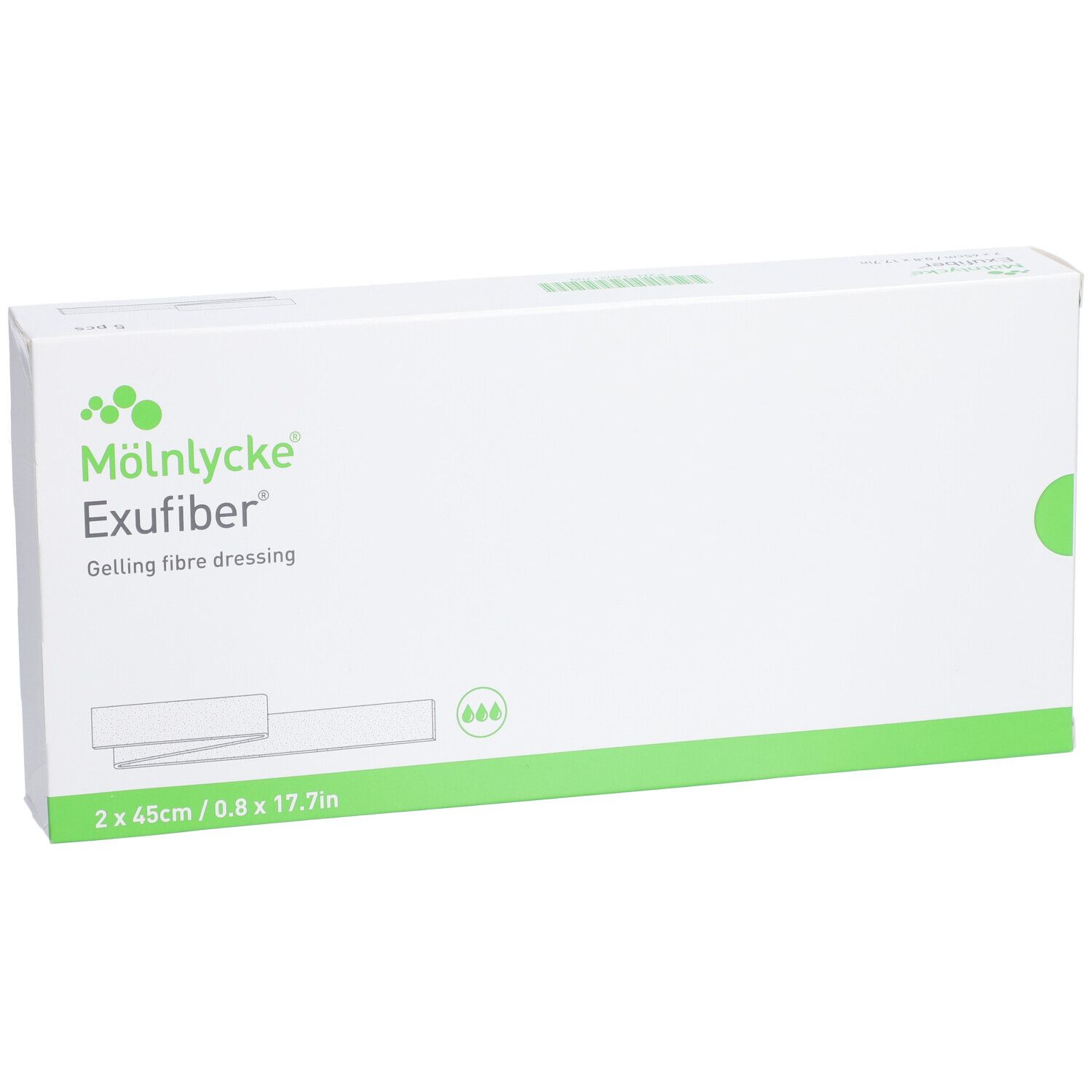 Exufiber 2 x 45 cm 5 St - shop-apotheke.at