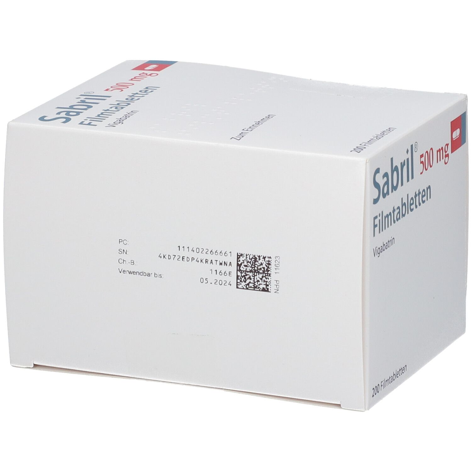 Sabril 500 mg 200 St mit dem E-Rezept kaufen - Shop Apotheke