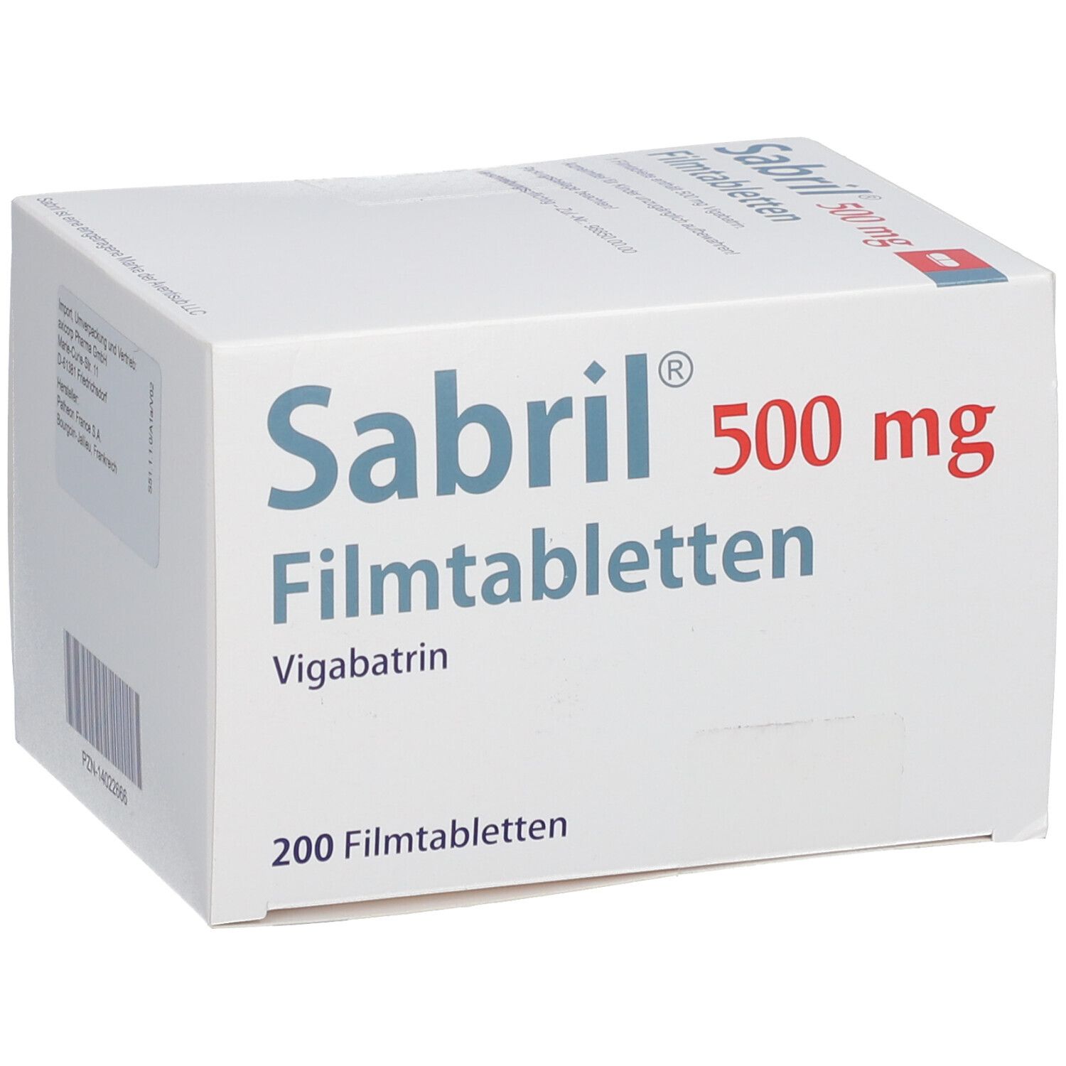 Sabril 500 mg 200 St mit dem E-Rezept kaufen - Shop Apotheke