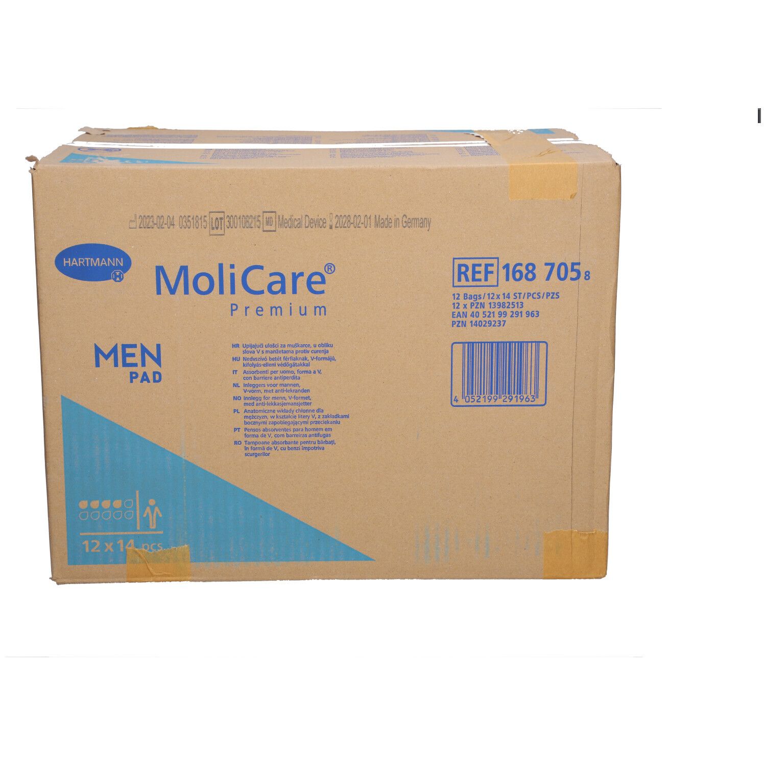 MoliCare® Premium MEN pad 4 12x14 St - Shop Apotheke